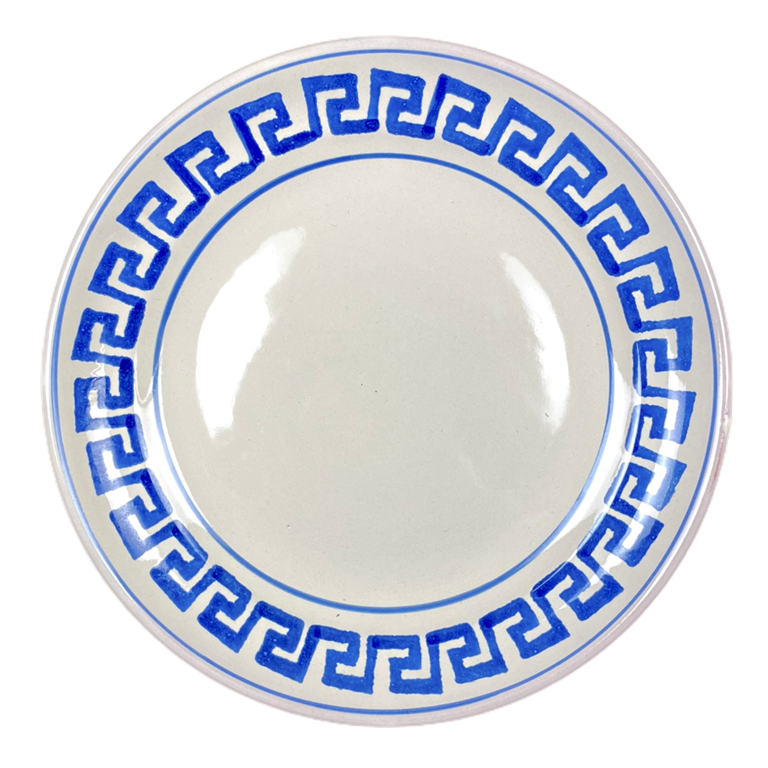 Piatto dessert - collezione ‘Greca’ - Ceramiche artistiche Nicola ...